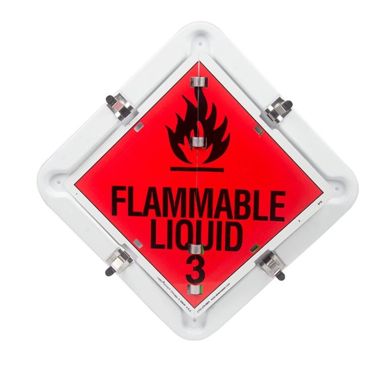 Dangerous Goods Flip-over Sign - Site Ware Direct - Workwear, PPE ...