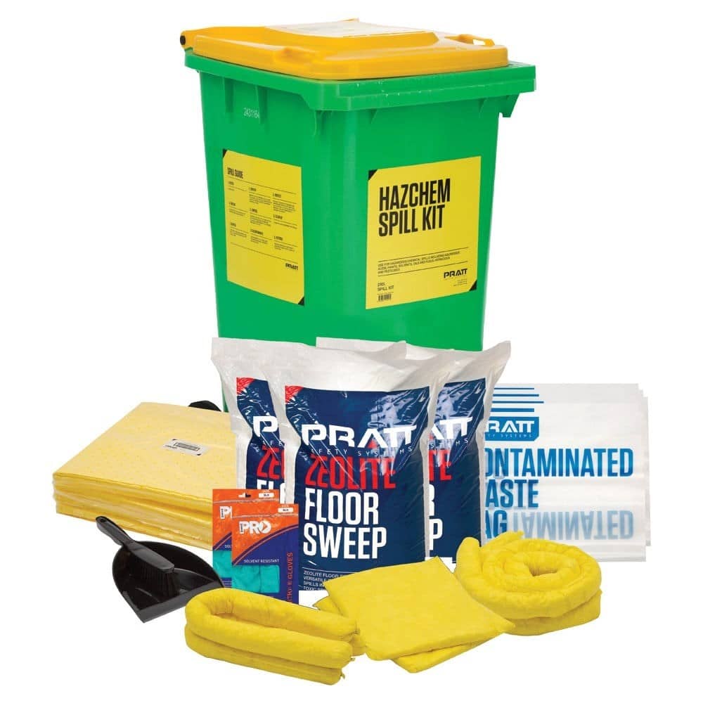 Hazchem Spill Kit - 240Lt - Site Ware Direct - Workwear, PPE & Safety ...