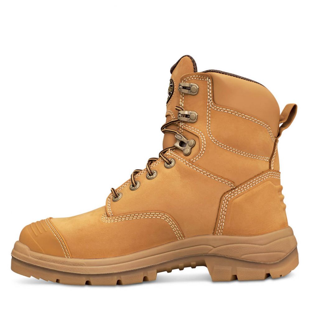 Oliver - 150mm Lace Up Boots 55-332 - Wheat - Site Ware Direct ...