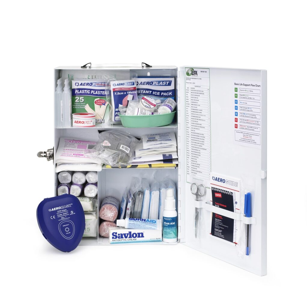 First Aid Kit Response Kit 5 - Metal Cabinet - Site Ware Direct ...