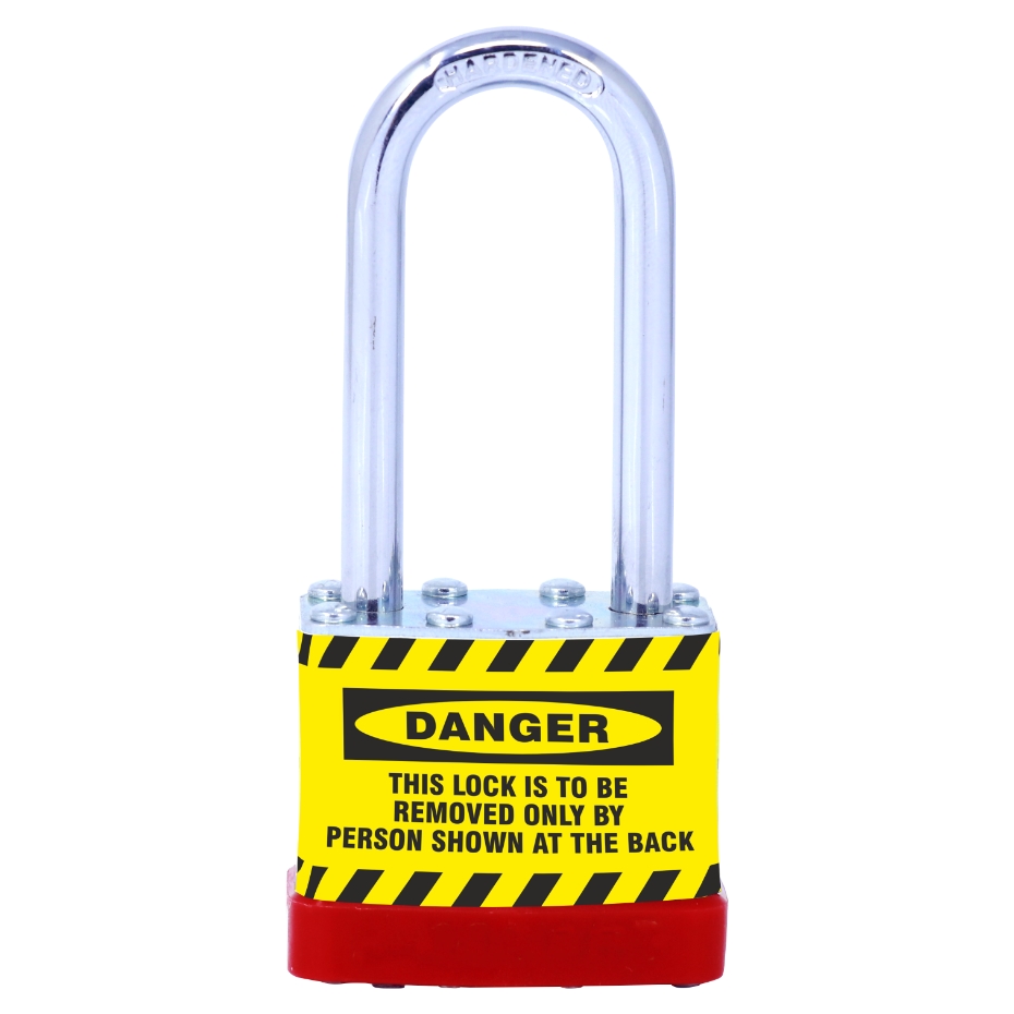 Safety Lockout Padlock - Long Shackle - Site Ware Direct - Workwear ...