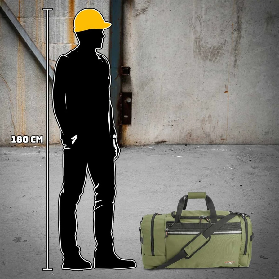 Rugged Xtremes - Canvas PPE Kit Bag - Green - Site Ware Direct ...