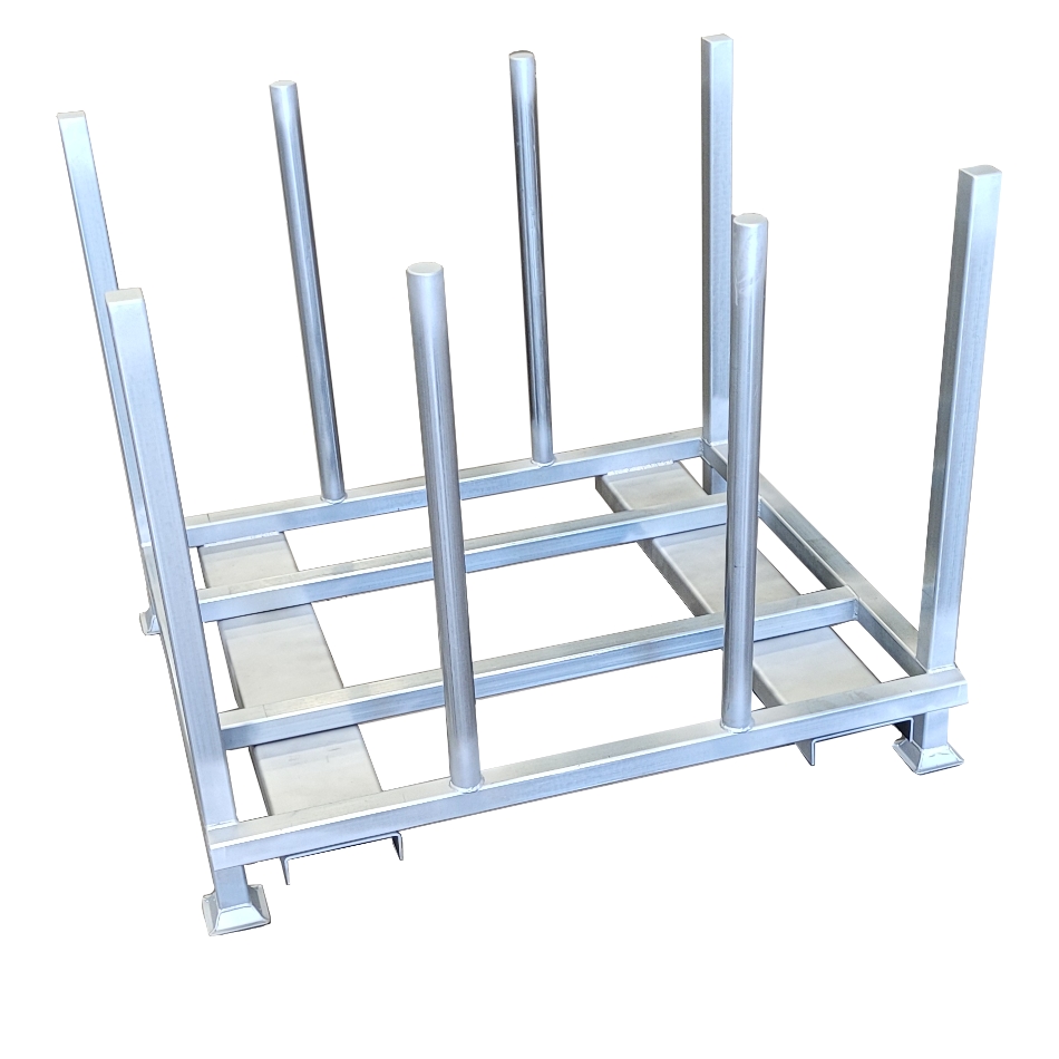 Heavy Duty Barricade Leg Stillage - 2-Frame - Site Ware Direct ...