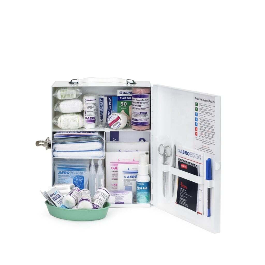 First Aid Kit Response Kit 3 - Metal Cabinet - Site Ware Direct ...