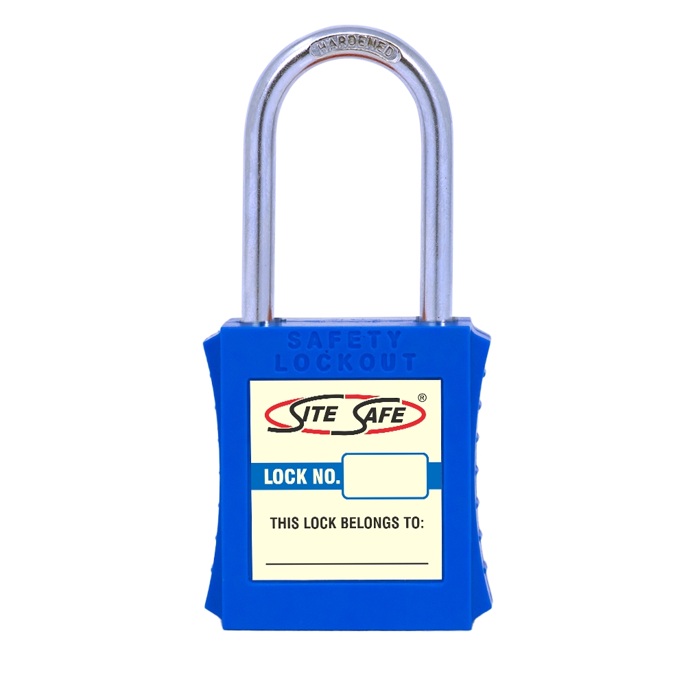 Safety Lockout Padlocks Keyed Alike - Set of 25 - Blue - Site Ware ...