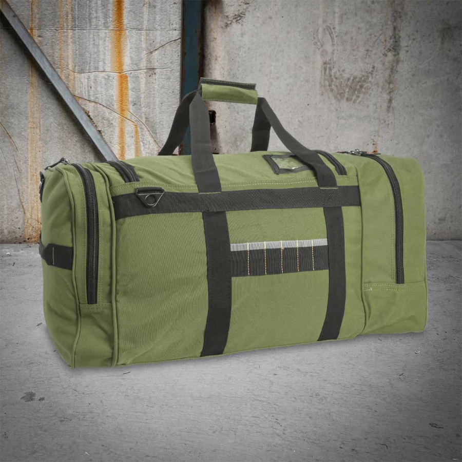 Rugged Xtremes - Canvas PPE Kit Bag - Green - Site Ware Direct ...