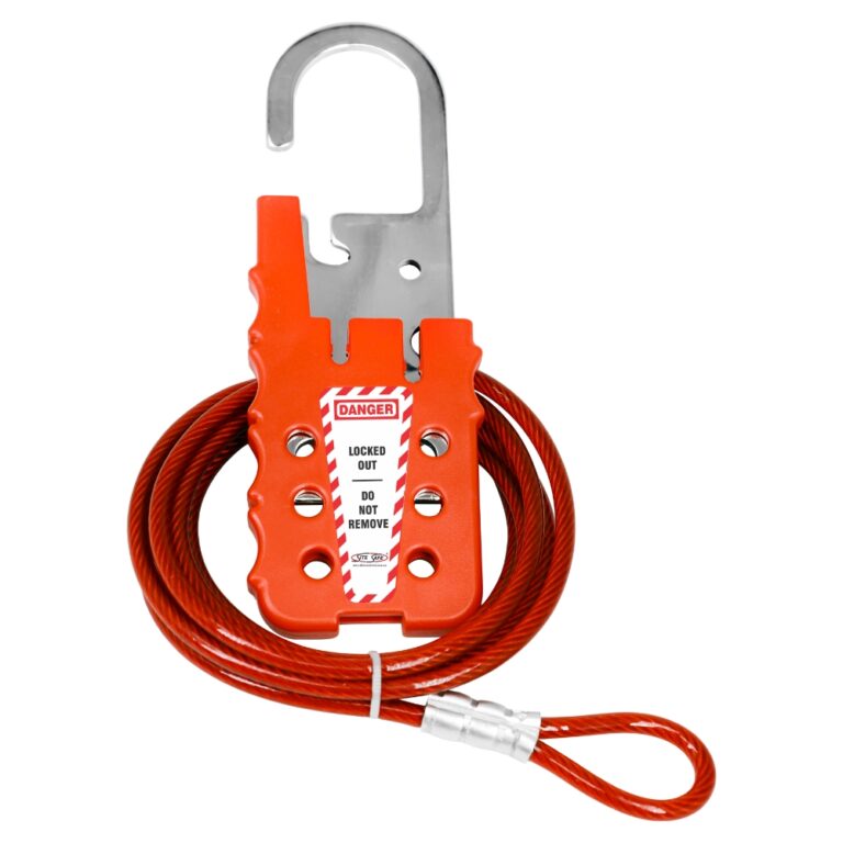 Multipurpose Cable Lockout - 2m Steel Cable - Site Ware Direct ...