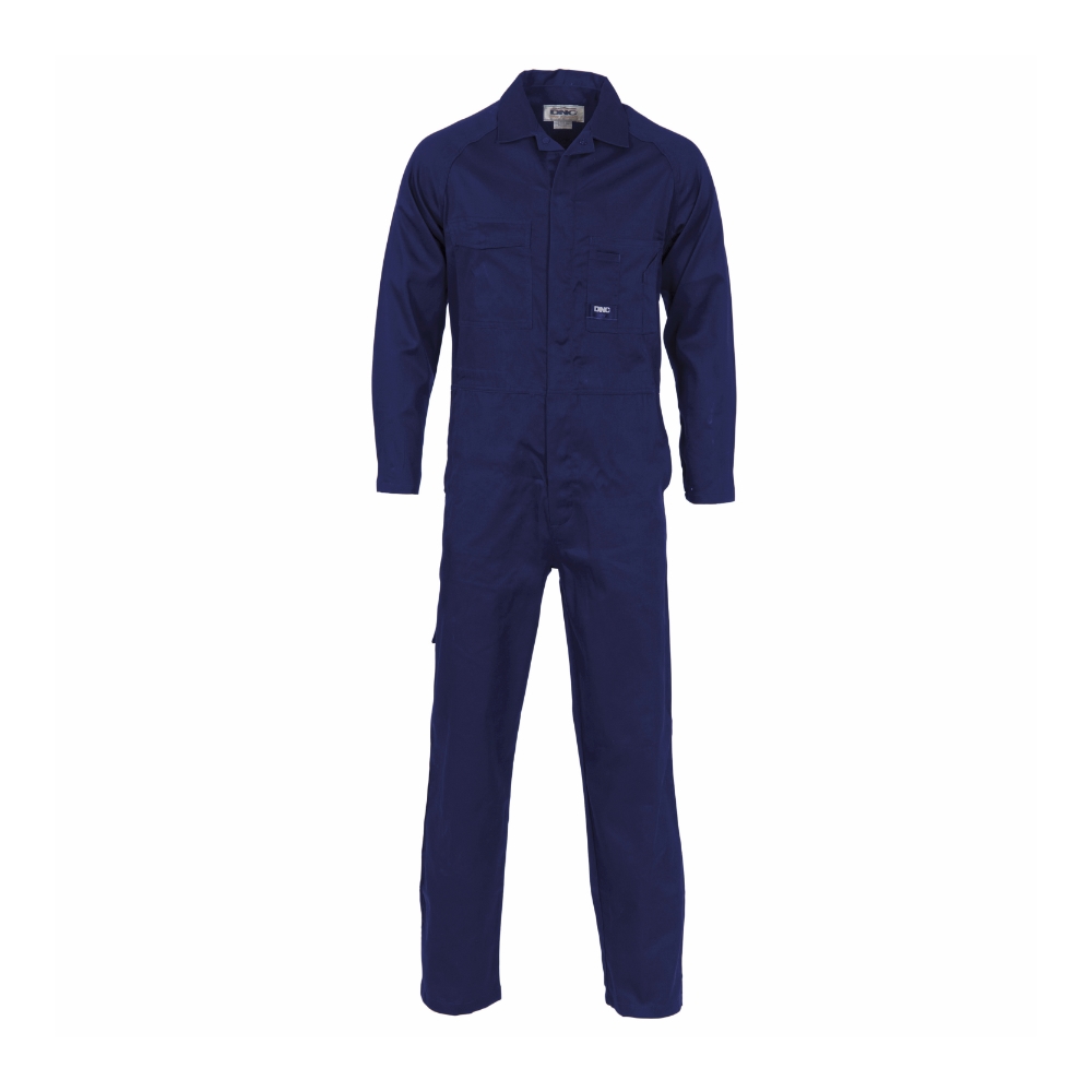 Cotton Drill Cool Coveralls - Navy - Site Ware Direct - Workwear, PPE ...