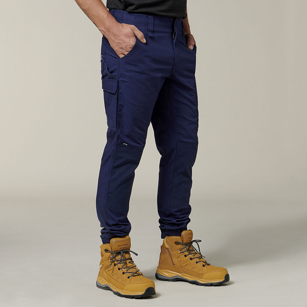 Hard Yakka - 3056 Raptor Rip Resistant Cuffed Cotton Cargo Pant - Navy ...