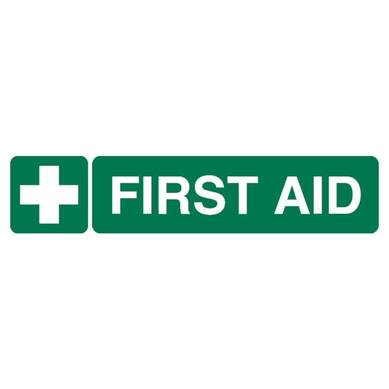 First Aid Sticker 5/pack 50 x 150 - Site Ware Direct - Australia Wide ...