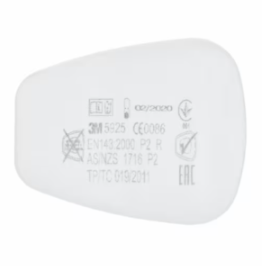3M Particulate Filter - P2 1Pr/Pack (MOQ 10) - Site Ware Direct ...