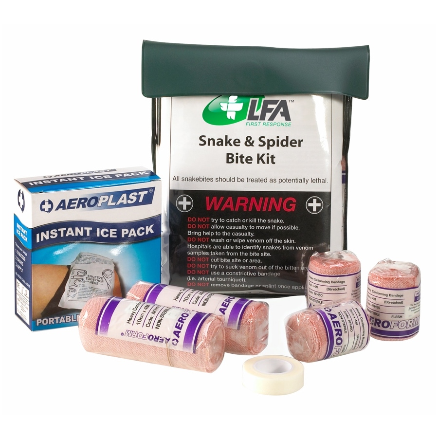 First Aid Kit - Snake & Spider Bite Kit - Site Ware Direct - Workwear ...