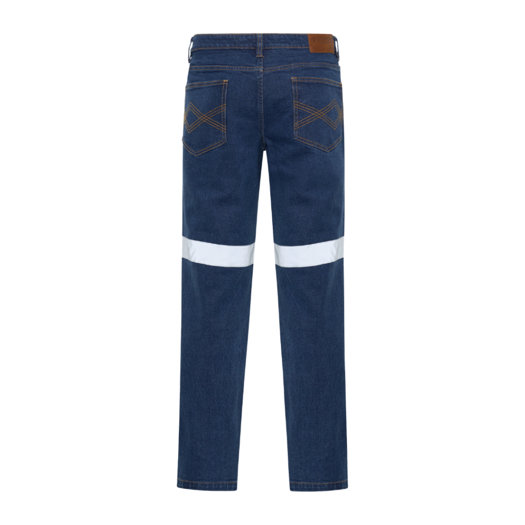 Spartan Taped Stretch Denim Jeans - Site Ware Direct - Workwear, PPE ...