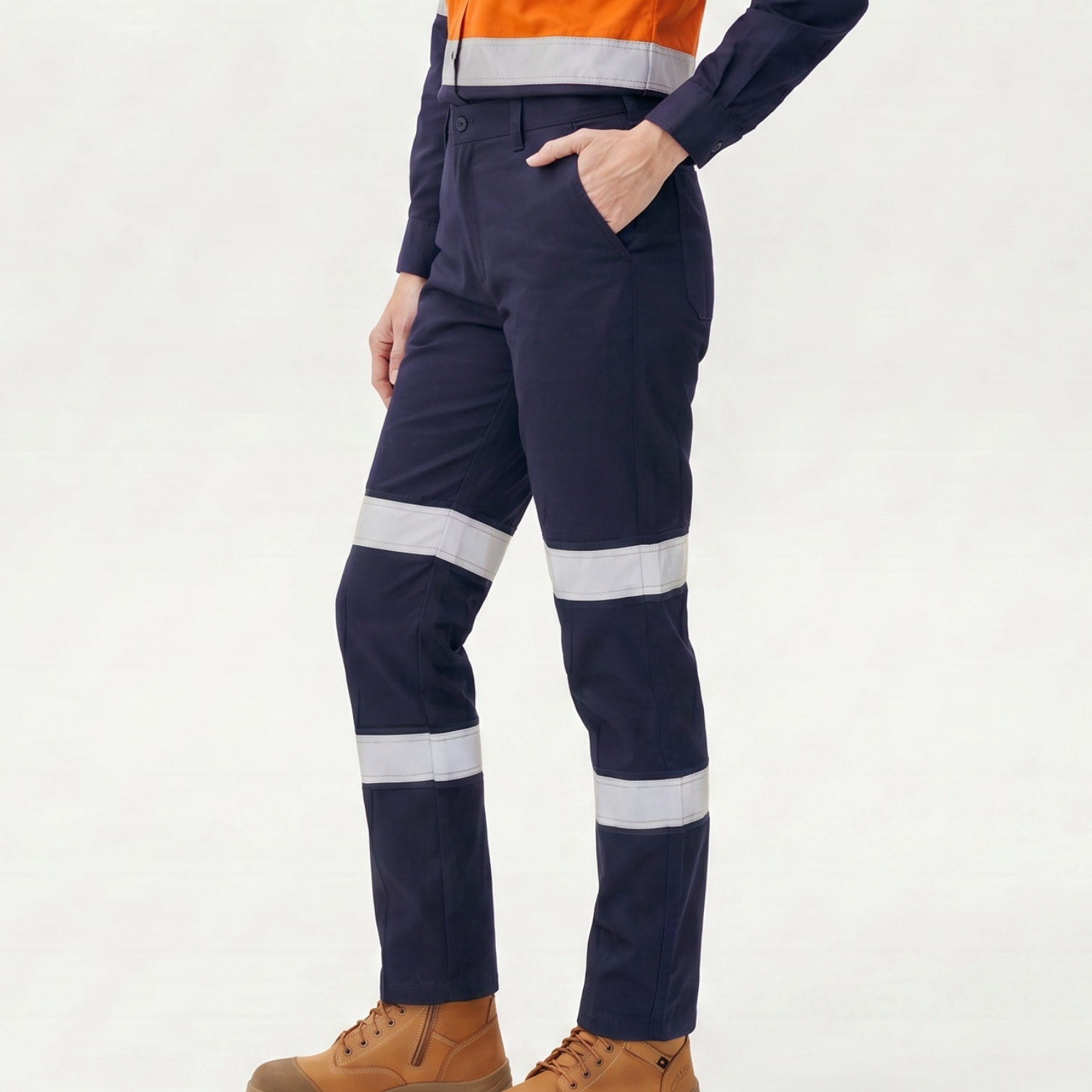 Ladies Taped Cotton Drill Pants - Site Ware Direct - Australia Wide ...